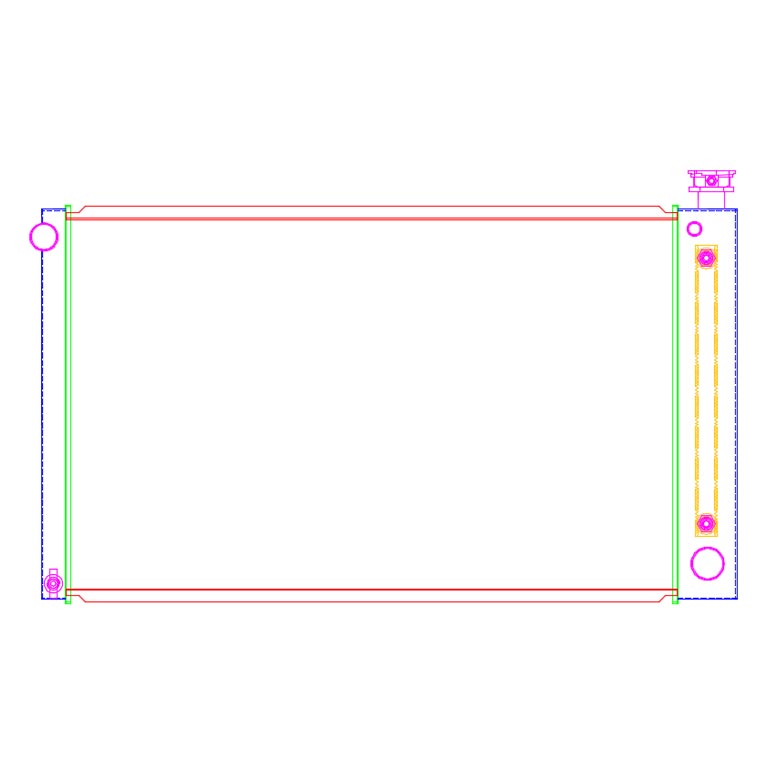 Griffin ExactFit Radiator Details for - PartNumber: 6-70310